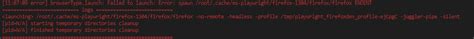 Bug Playwright Launch Works On Windows Locally But Launch Fails In