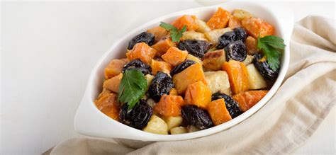 Картопля з гарбузом і чорносливом рецепт — Шуба