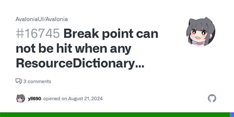 Break Point Can Not Be Hit When Any Resourcedictionary Exceeds 8192 Lines · Issue 16745