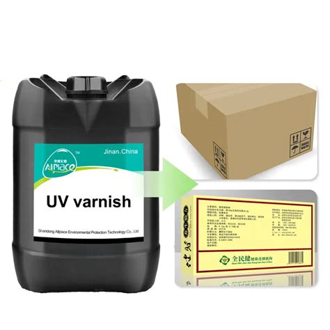 Uv Varnish For Paper Printing High Gloss And Anti Scratch