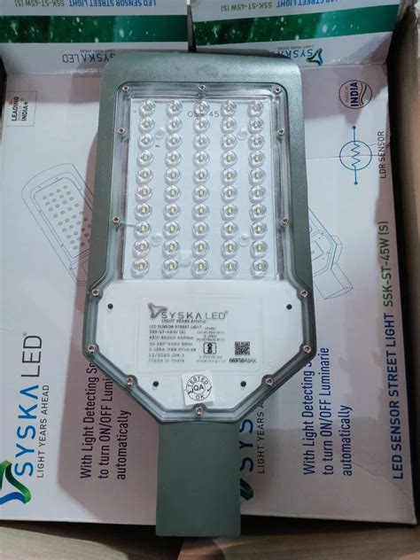 Syska Led Street Light 60w Warranty 2 Years At ₹ 1250piece In Ghaziabad Id 2851237471762