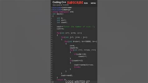 Normal C Pattern Program Tutorial Video 💯🧠 Shorts Coding Youtubeshorts Youtube