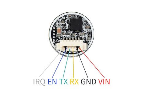 Round Shaped All In One Capacitive Fingerprint Sensor D Cortex Processor 360° Verification