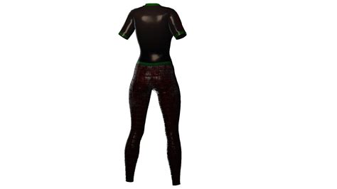 Ruby Bodysuit 3d Model Turbosquid 1789761