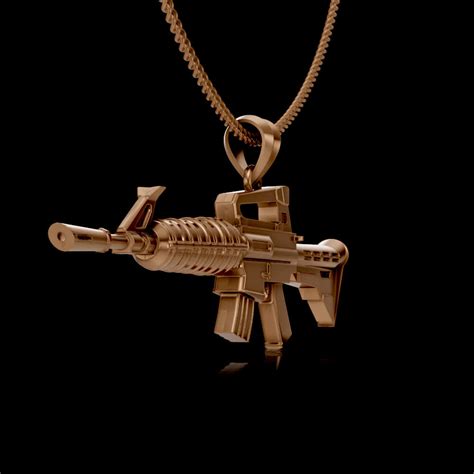 Gun Ring Luxury 3d Model By Zarahm