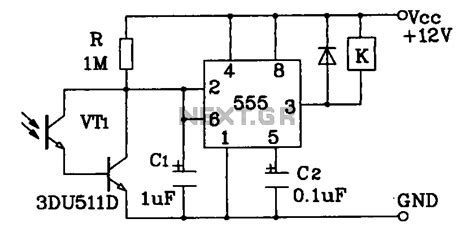 Phototransistor Sensor Circuit Diagram
