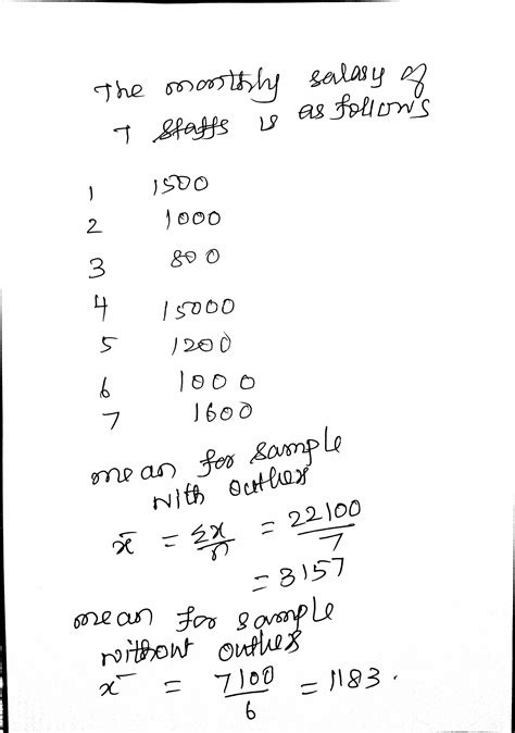 Solved A Explain How The Value Of The Median Is Determined For A Data Answer