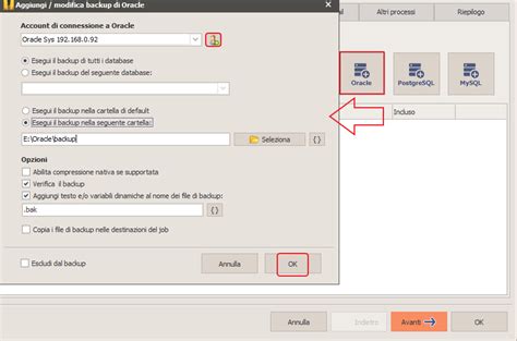 Come Fare Il Backup Di Database Oracle Con Iperius Backup