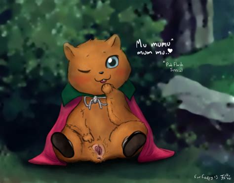 Rule 34 Blush Chu Female Flying Squirrel Hamster Mammal Mikumiku Pose