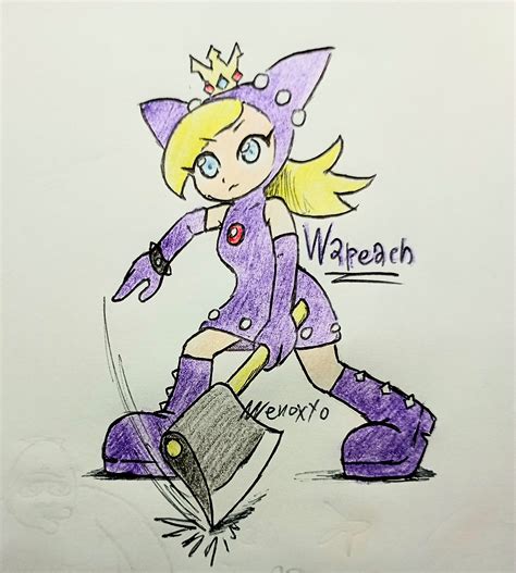 Okay Here Is A Real Fanart Of Wapeach By Yoregesacraft On Deviantart