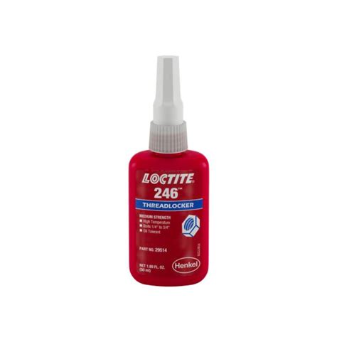 Loctite 246 High Temperature Medium Strength Threadlocker