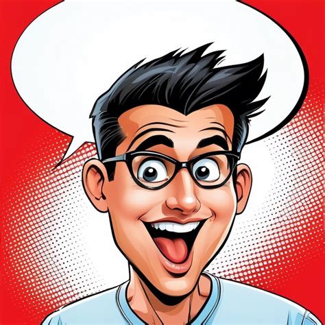 Premium Photo Comic Speech Bubbles Comic Scene With A Talking Comic Cartoon Illustration