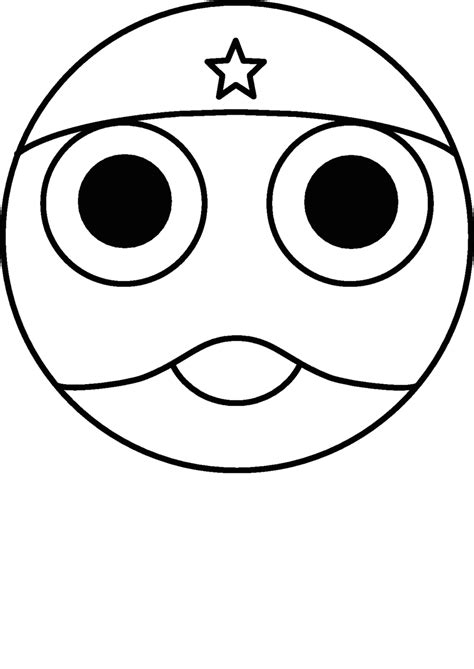 캐릭터색칠하기 개구리 중사 케로로 색칠공부 네이버 블로그