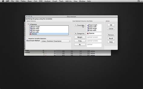 Discriminant Analysis Jmp User Community