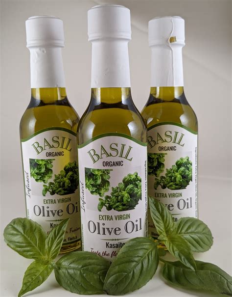 Basil And Olive Oil Are Two Integral Ingredients In Mediterranean Cook