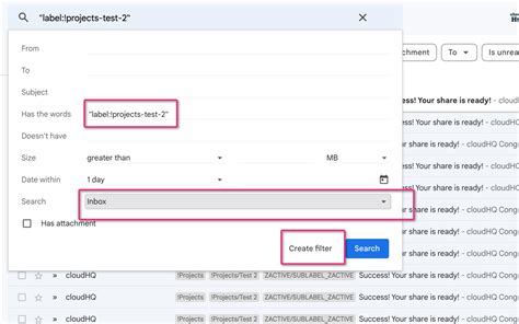 Gmail Filters Gmail “skip The Inbox” Filter Is Not Working Cloudhq Support