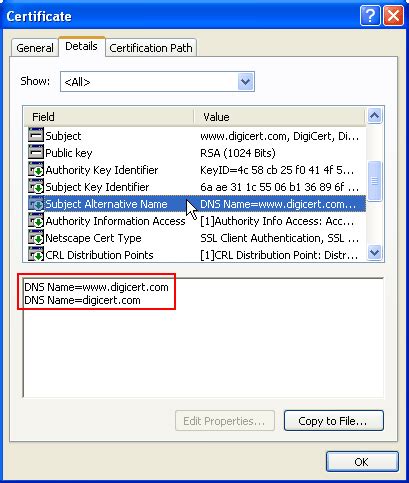 SAN Certificates Subject Alternative Name UCC Certificate