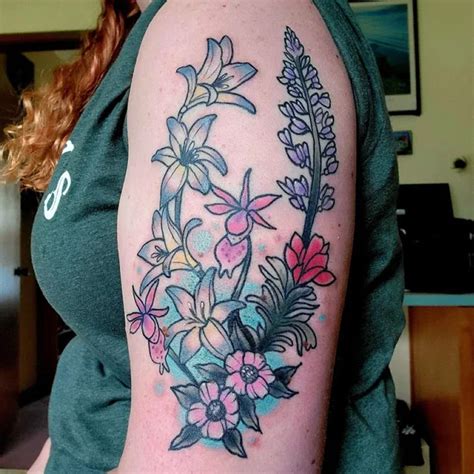 Columbine Flower Tattoo Meaning Best Flower Site