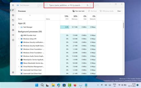 How To Enable Search Box In Task Manager In Windows 11 25231