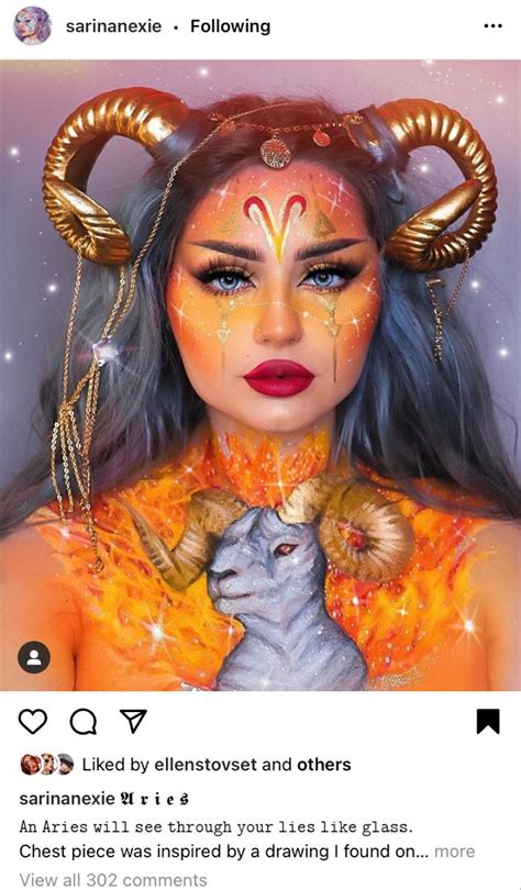 Pin By Makeupbymayarawal On Aries 21 March 19 April Halloween