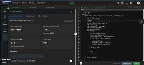 Gfg160 Codingjourney Geeksforgeeks2025 Problemsolving Shailesh