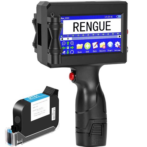 Rengue Handheld Inkjet Printer Gun Portable Handheld Printer Quick Drying Desertcart INDIA