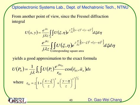 Ppt Chap 4 Fresnel And Fraunhofer Diffraction Powerpoint Presentation Id 593361