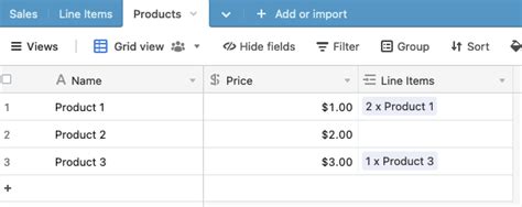 Specify Number Of Each Linked Record On Airtable Airtable Community