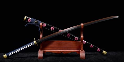 One Piece Zoro Shusui Katana Sword Clay Tempered Samurai Sword Coolkatana