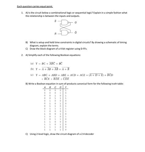Solved 3 A Describe Synchronous And Asynchronous Counters Draw