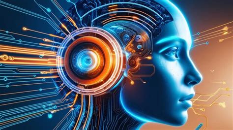 Artificial Intelligence Neural Network Machine Learning Cybernetics Futuristic Technology Digit