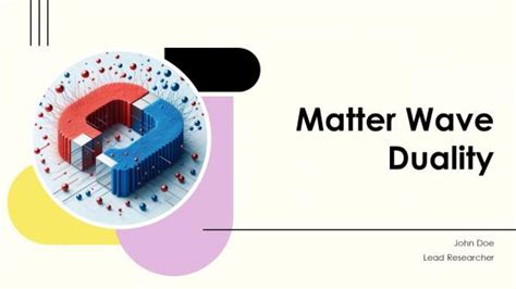 Matter Wave Duality Powerpoint Presentation And Slides Ppt Example