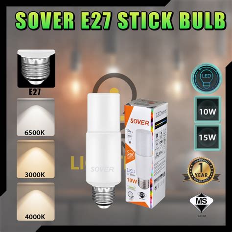 Sirim Sover W W Led Stick Bulb Light Bulb Lampu Led Light Bulb E Plc Ceiling Light