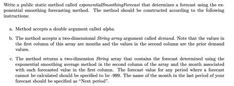 Solved Write A Public Static Method Called