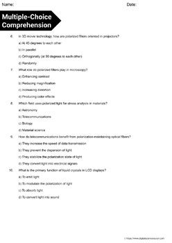 Polarization Of Light Waves Diffraction And Polarization TPT