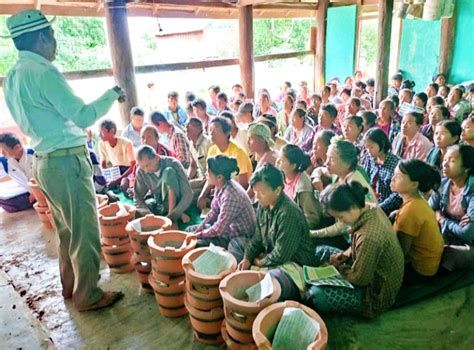 စလင်းမြို့နယ်တွင် ထင်းအစား အခြားလောင်စာသုံးစွဲရေး အသိပညာပေး ဟောပြောပွဲနှင့် စွမ်းအားမြှင့် အေဝမ