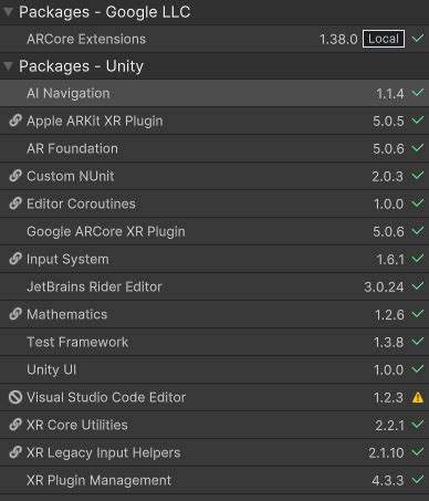 Problem With Updated Packages Issue Googlesamples Arcore Depth Lab GitHub