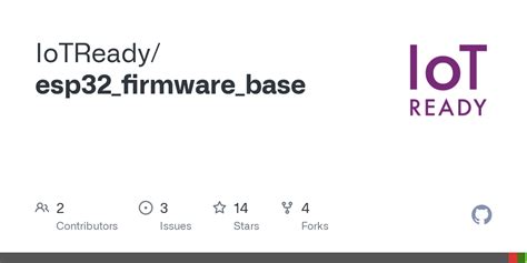 Github Iotready Esp32 Firmware Base