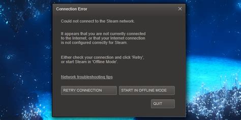 Steam Connection Error Mac Psawefs
