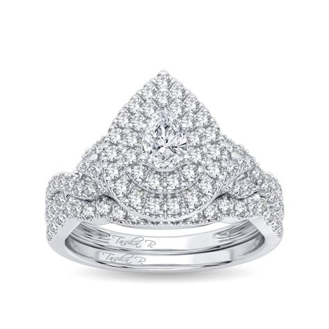 14k 100ct Diamond Bridal Ring Exotic Diamonds