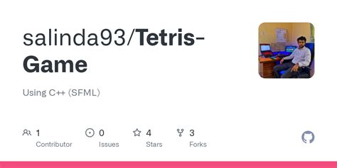 Github Salinda93tetris Game Using C Sfml