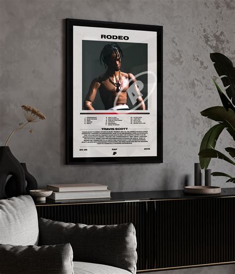 Rodeo Travis Scott Album Cover Poster Atmos Posters