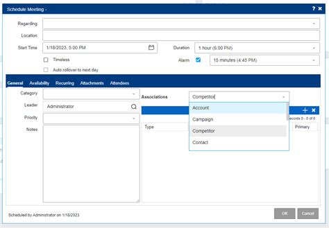 infor crm getting custom entities working with activity associations customer fx