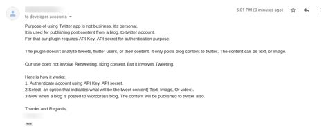 How Can I Create Twitter Application Xyzscripts Help
