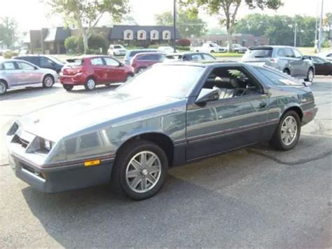 Classic 1986 Chrysler Laser Xt Turbo