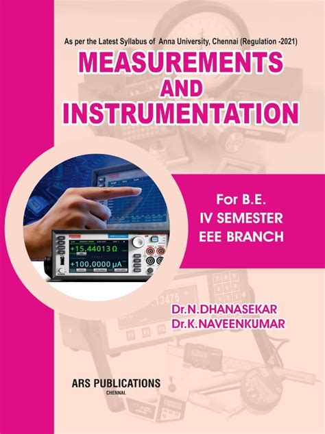 Measurements And Instrumentation Ars Publications