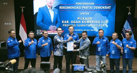 Pasangan Muchendi Supriyanto Resmi Dapat Rekomendasi Dari Demokrat