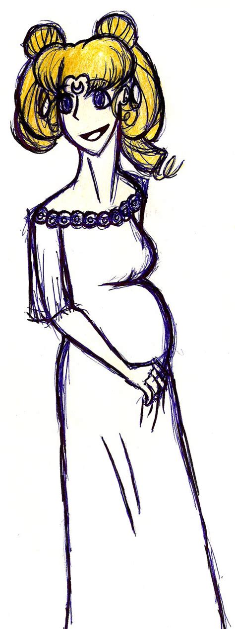 Pregnant Neo Queen Serenity By Dancerwind On Deviantart