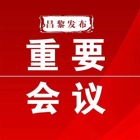 昌黎县十七届人民政府第3次党组会召开工作