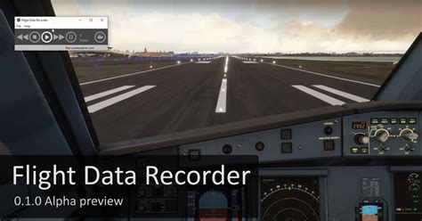 msfs2020 flight data recorder app v 0 1 0